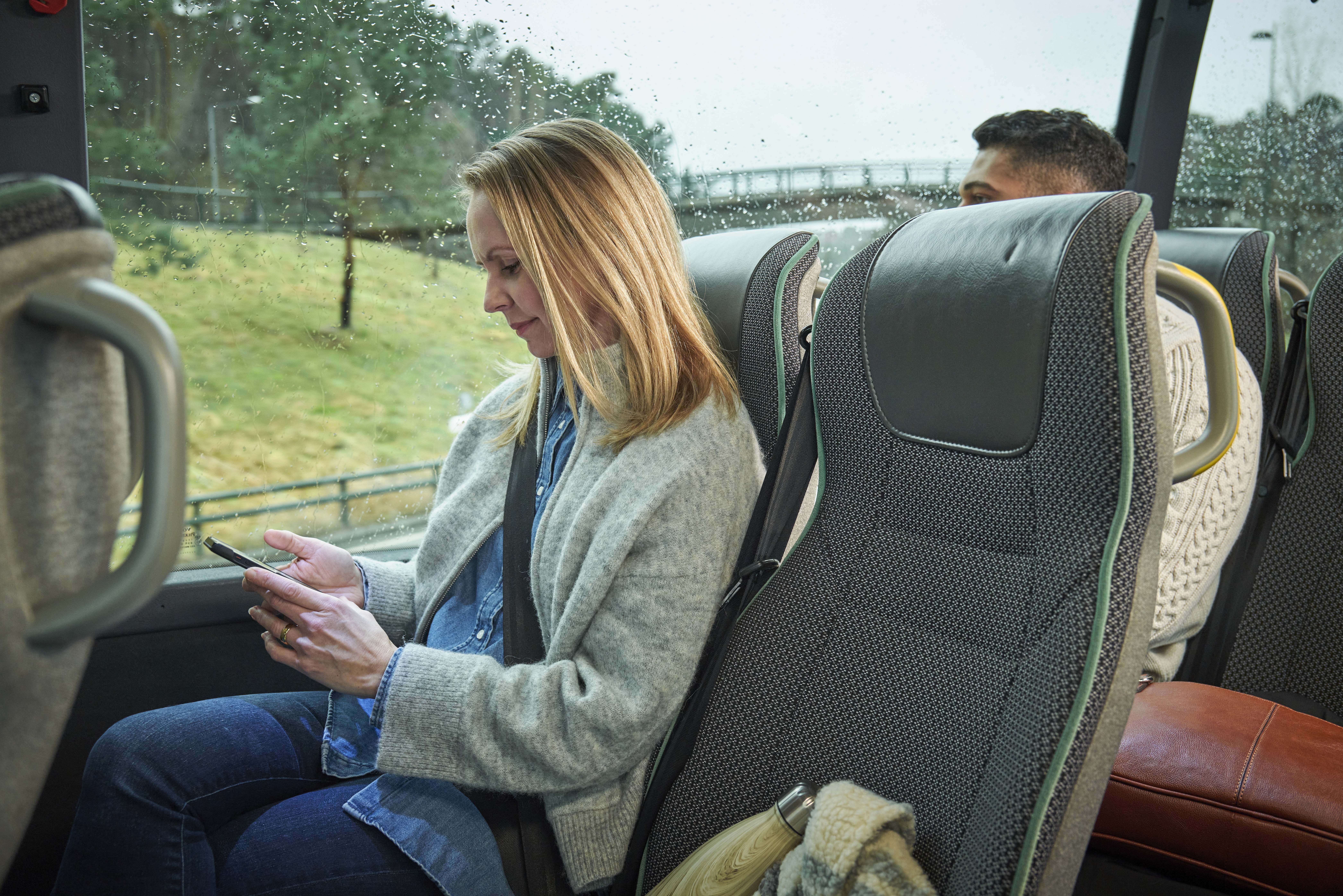 Airport express bus in Bergen